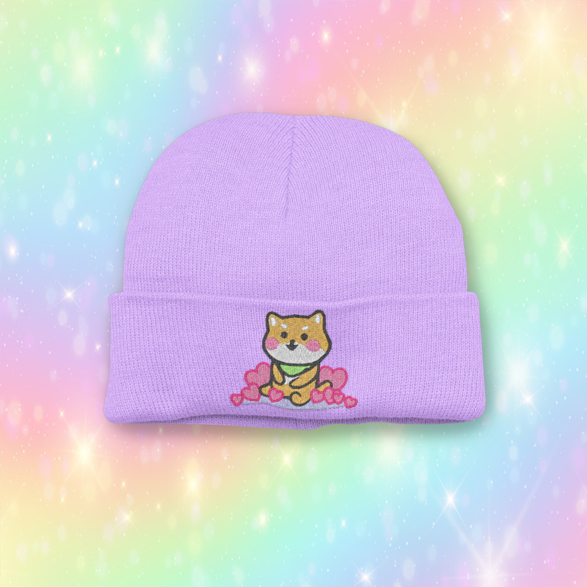 Super Cute Kawaii Shiba Inu Beanie Hat Doge Fashion Cute | Etsy