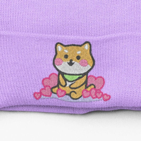 Super Cute Kawaii Shiba Inu Beanie Hat Doge Fashion Cute | Etsy