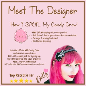 Frosted Decoden Zombie Lover Hair Bow - Great Gift for Her - Nerd Gifts ...