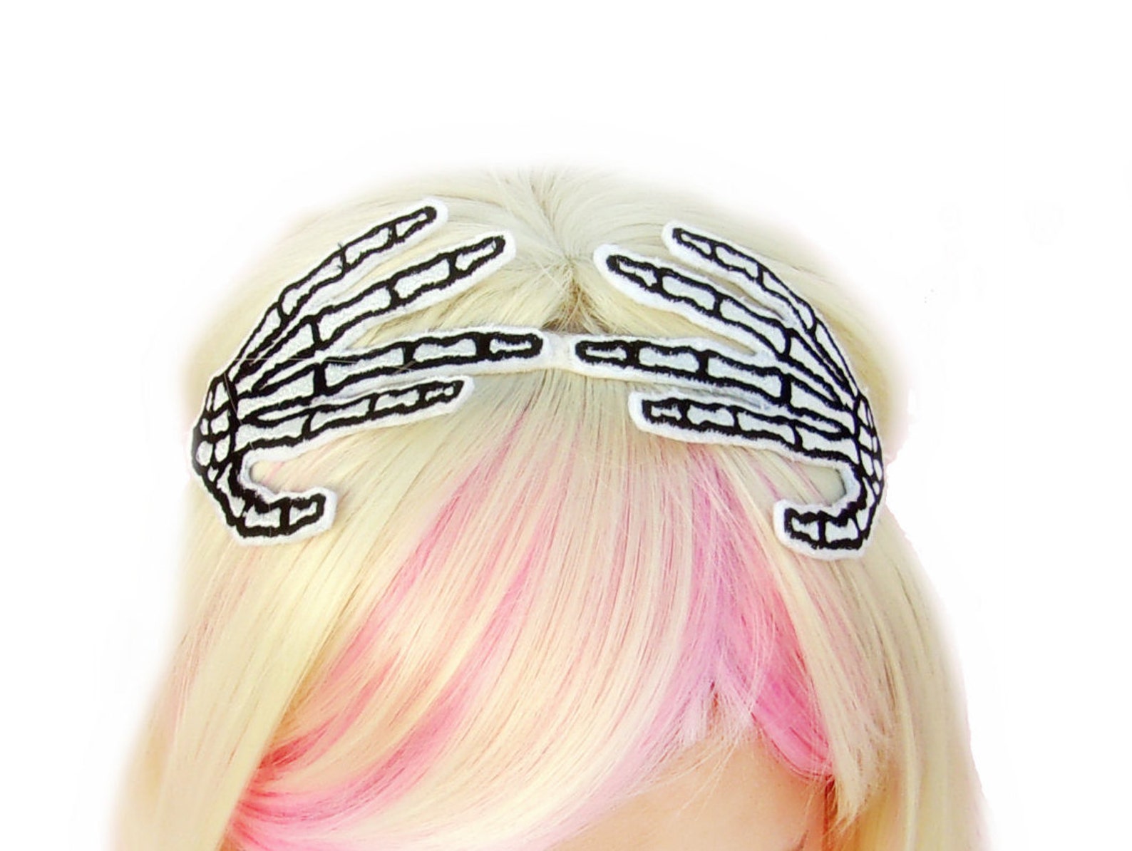 Skeleton Hand Headband Rockabilly Fashion Pastel Goth | Etsy