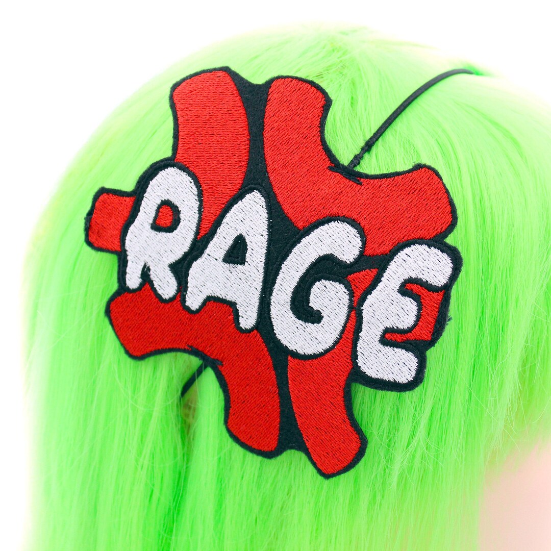 Anime Manga Inspired Rage Embroidered Headband - Gifts for Weebs ...