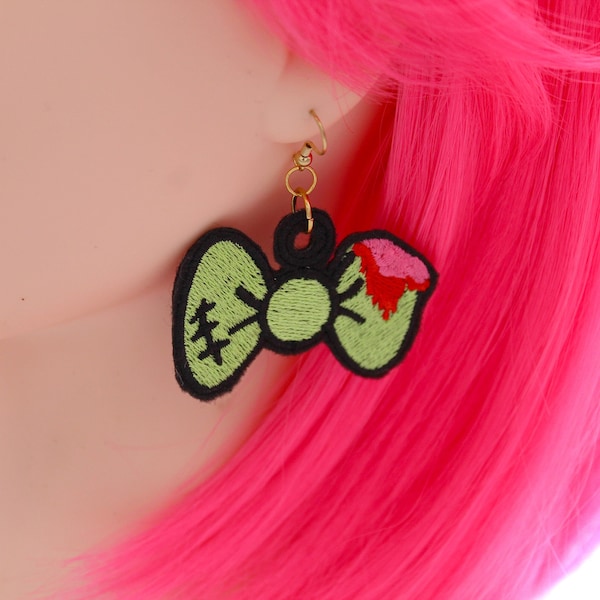 Zombie Earrings - Etsy