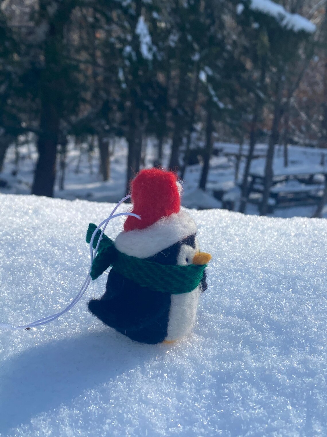Needle Felted Penguin, Gift, Stocking Stuffer, Holidays - Etsy