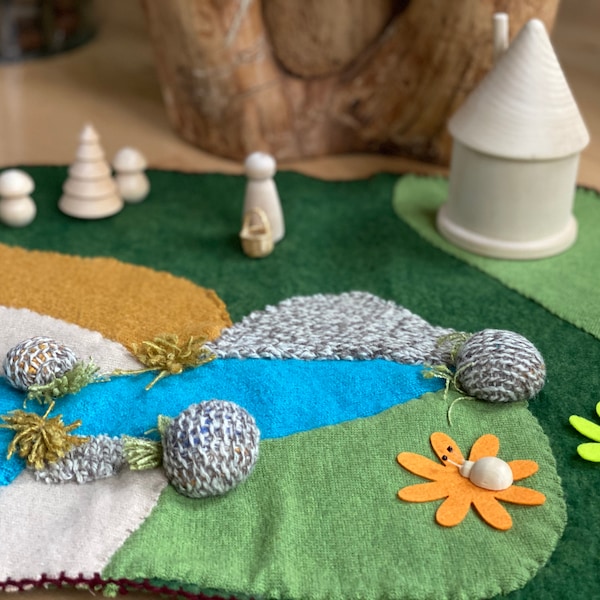 Waldorf Play Mat - Etsy