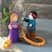 Rapunzel Story Set, Story Telling Puppets,waldorf Inspired, Felted Doll ...
