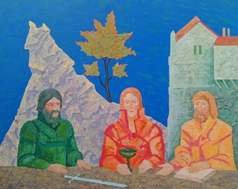 Paintings drawings and quaint objects by SergioArteStudio on Etsy