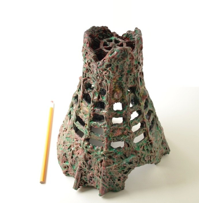 Tower of Babel Sculptural Object Mixed Media Artwork Found - Etsy