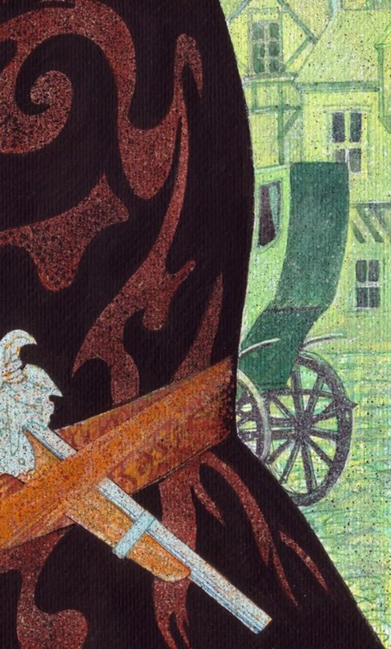 Seaman, Original Drawing on Paper, Mixed Media - Etsy