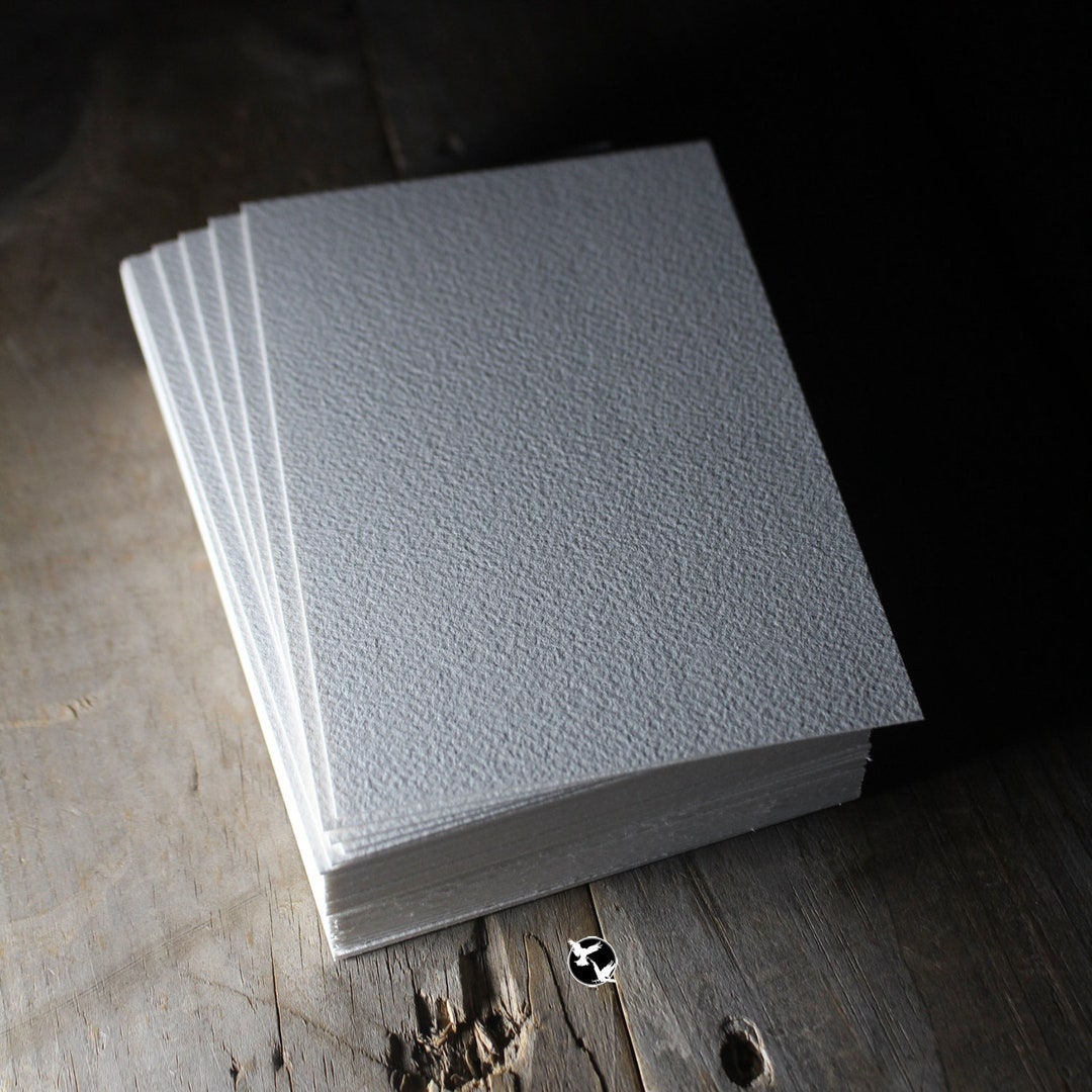 Arches Cold Press 140lb Watercolor Paper Bright White, 2"x3.5", 3"x5 ...