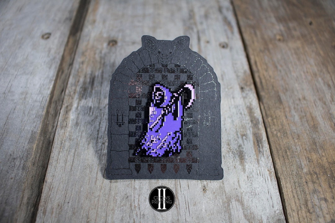 Death Pin, Soft Enamel Pin, Castlevania - Etsy