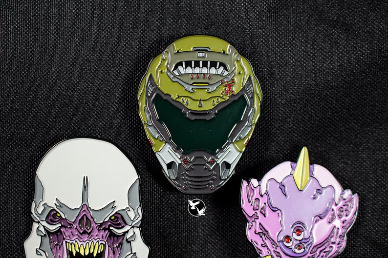 Slayer Pin Set Soft Enamel Pin | Etsy