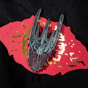 Dark Lord Sauron, Hard Enamel Pin - Etsy