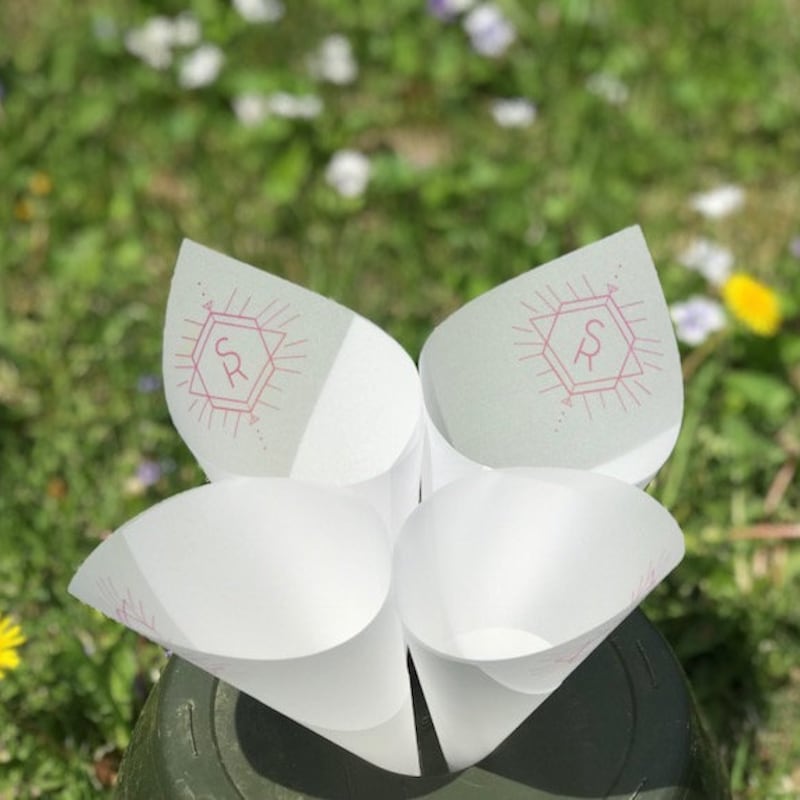 Confetti Cone Stickers - Etsy