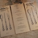 50 Kraft Paper MENUS PERSONALIZED - Etsy