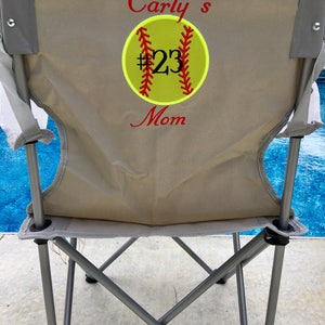 Cheerleading Camp Chair, Cheer Mom Chair, Sports Chair, Lawn Chair ...