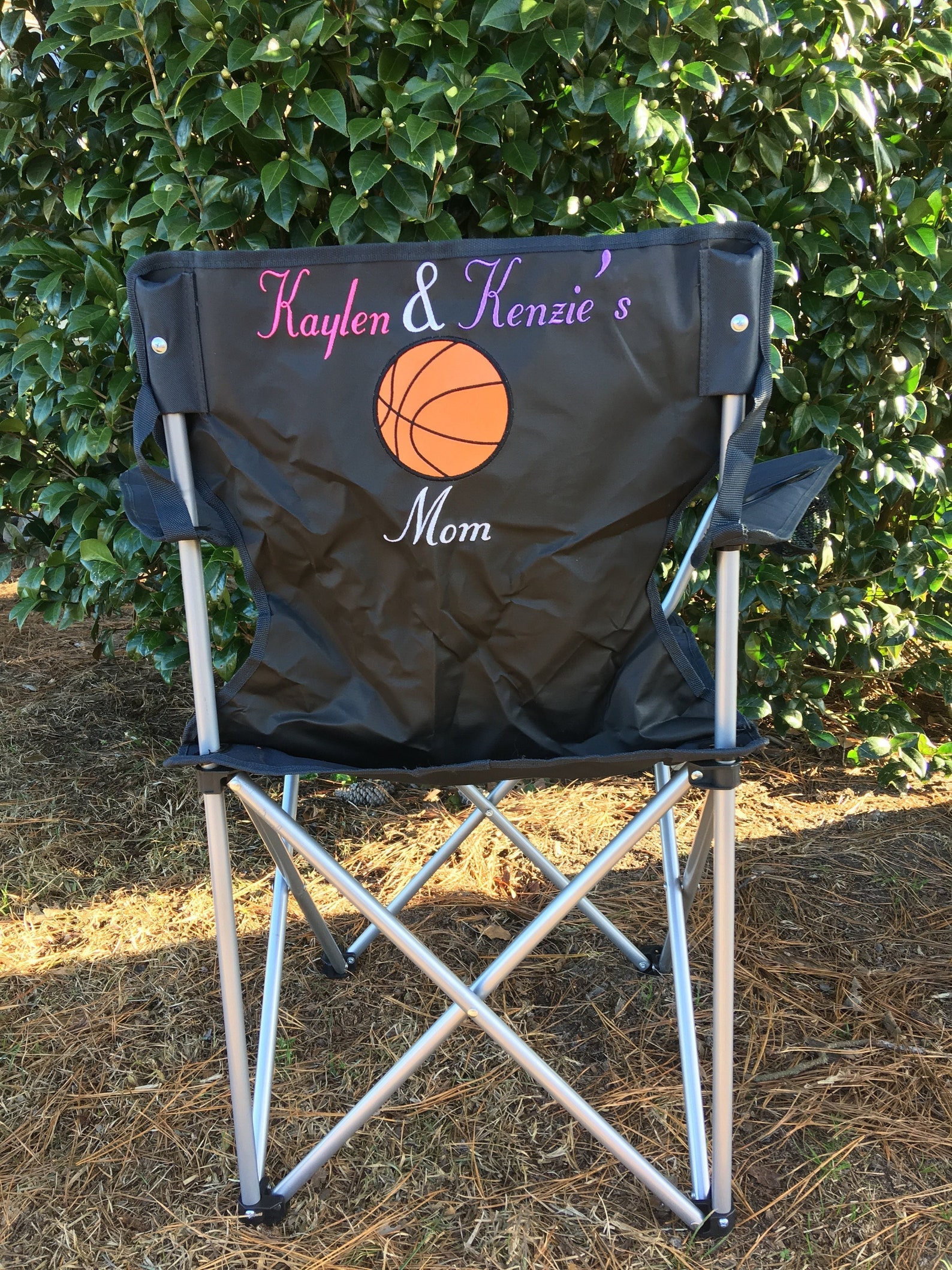 Personalized Basketball Chair Basketball Mom Chair Sports - Etsy