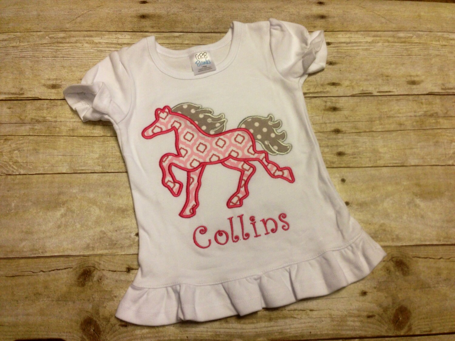 Personalized Girls Horse Shirt/horse Birthday Shirt/ Pony | Etsy