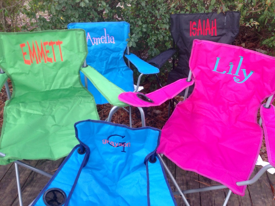 Personalized Folding Chair, Beach Chair, Lawn Chair, Bag Chair, Stadium ...