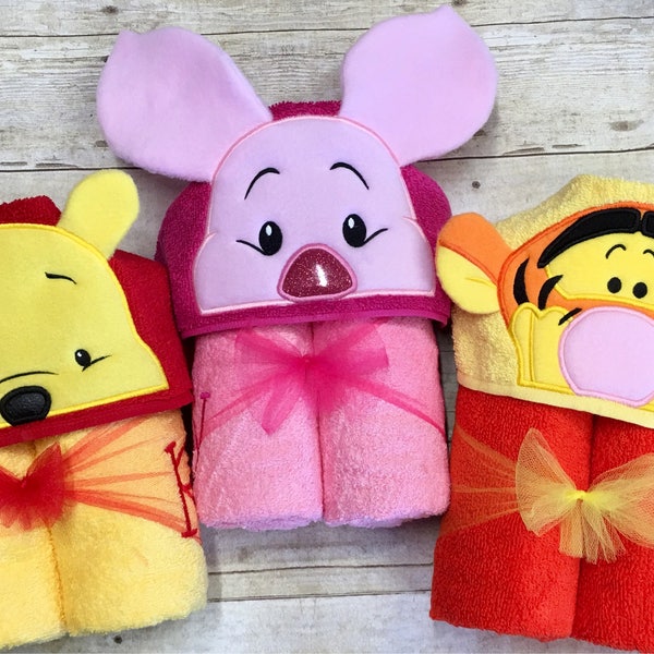 Winnie the Pooh Bath Towels - Etsy