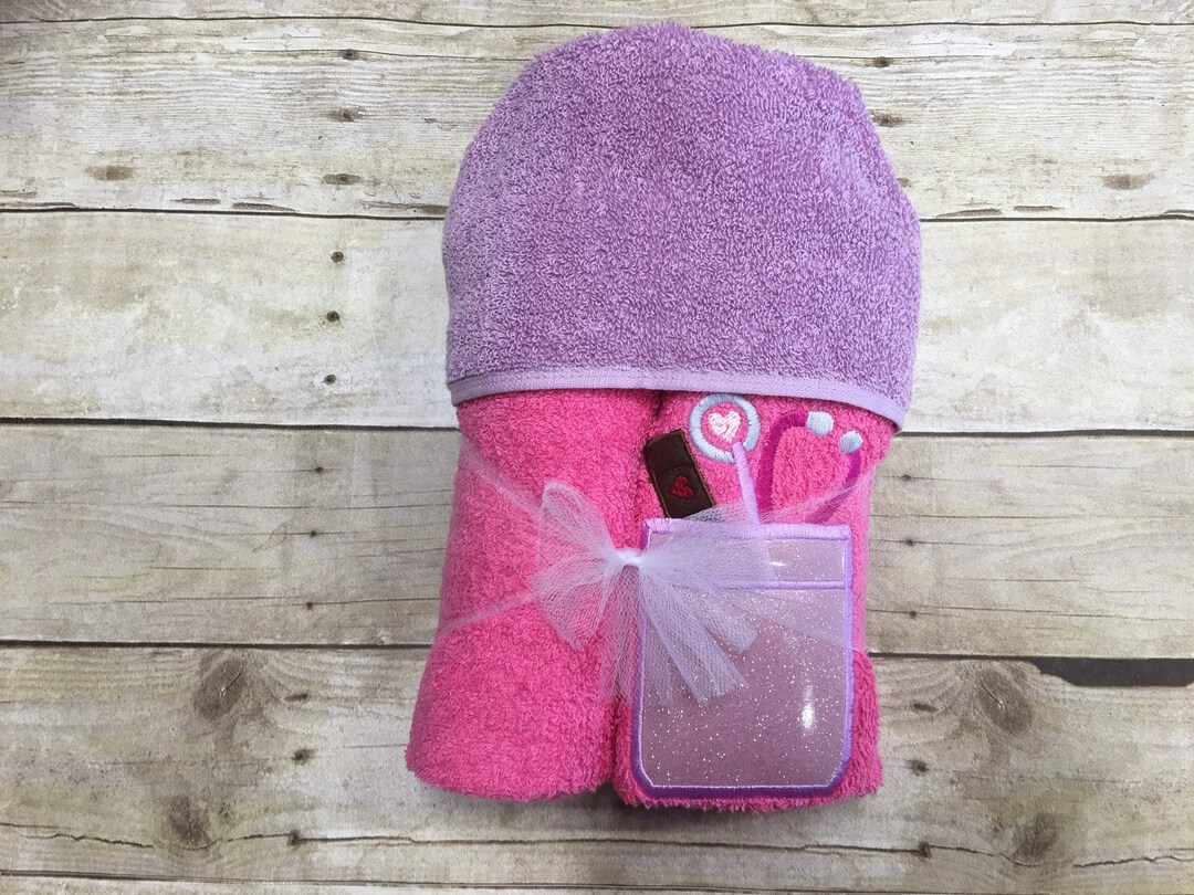 Doctor Hooded Towel for Kids/ Doctor Costume for Kids/ Doctor Birthday ...