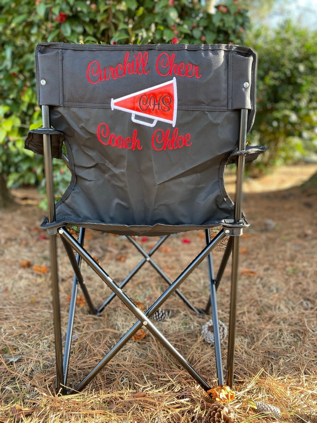 Cheerleading Camp Chair, Cheer Mom Chair, Sports Chair, Lawn Chair ...