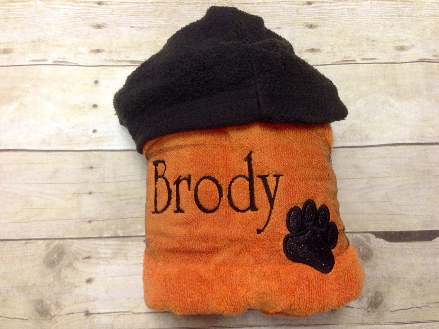 Gold Tiger Hooded Towel/ Yellow Tiger Hooded Towel/ Kids - Etsy