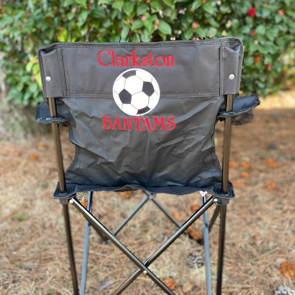 Custom Soccer Chair - Etsy