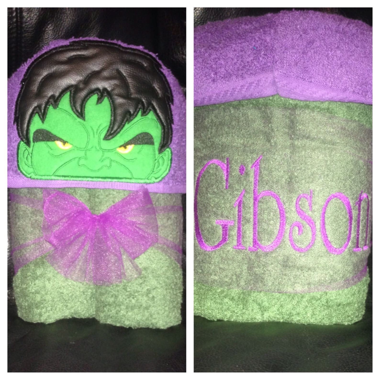 Hulk Inspired Hooded Towel/ Superhero Towel/ Angry Green Hero - Etsy
