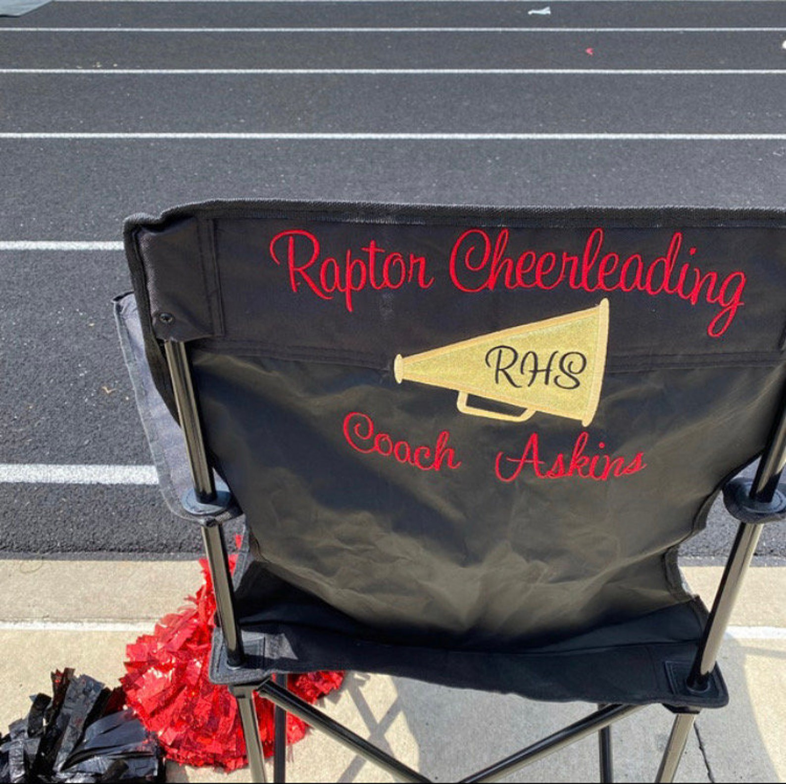 Cheerleading Camp Chair, Cheer Mom Chair, Sports Chair, Lawn Chair ...