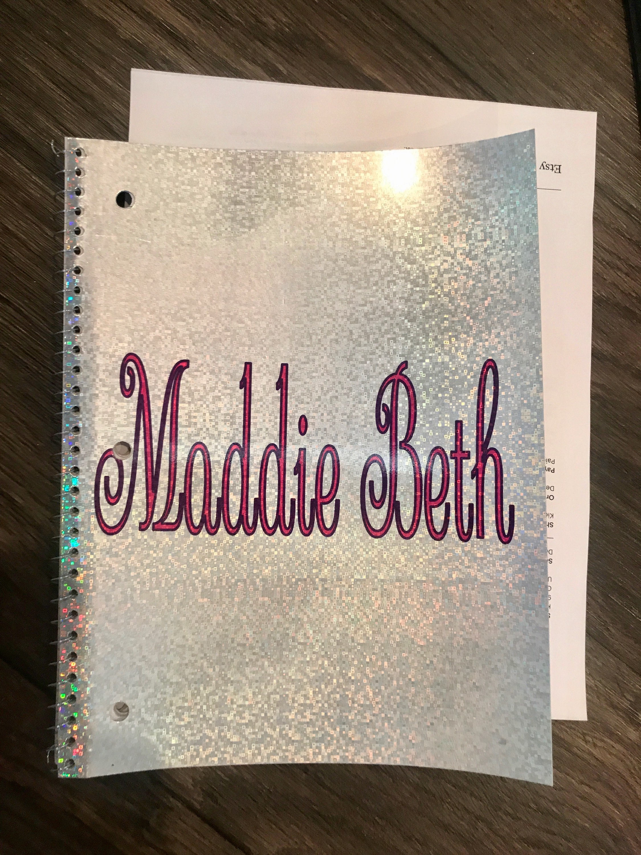 Personalized Notebook for Men/ Monogrammed Notebook for Him/ | Etsy