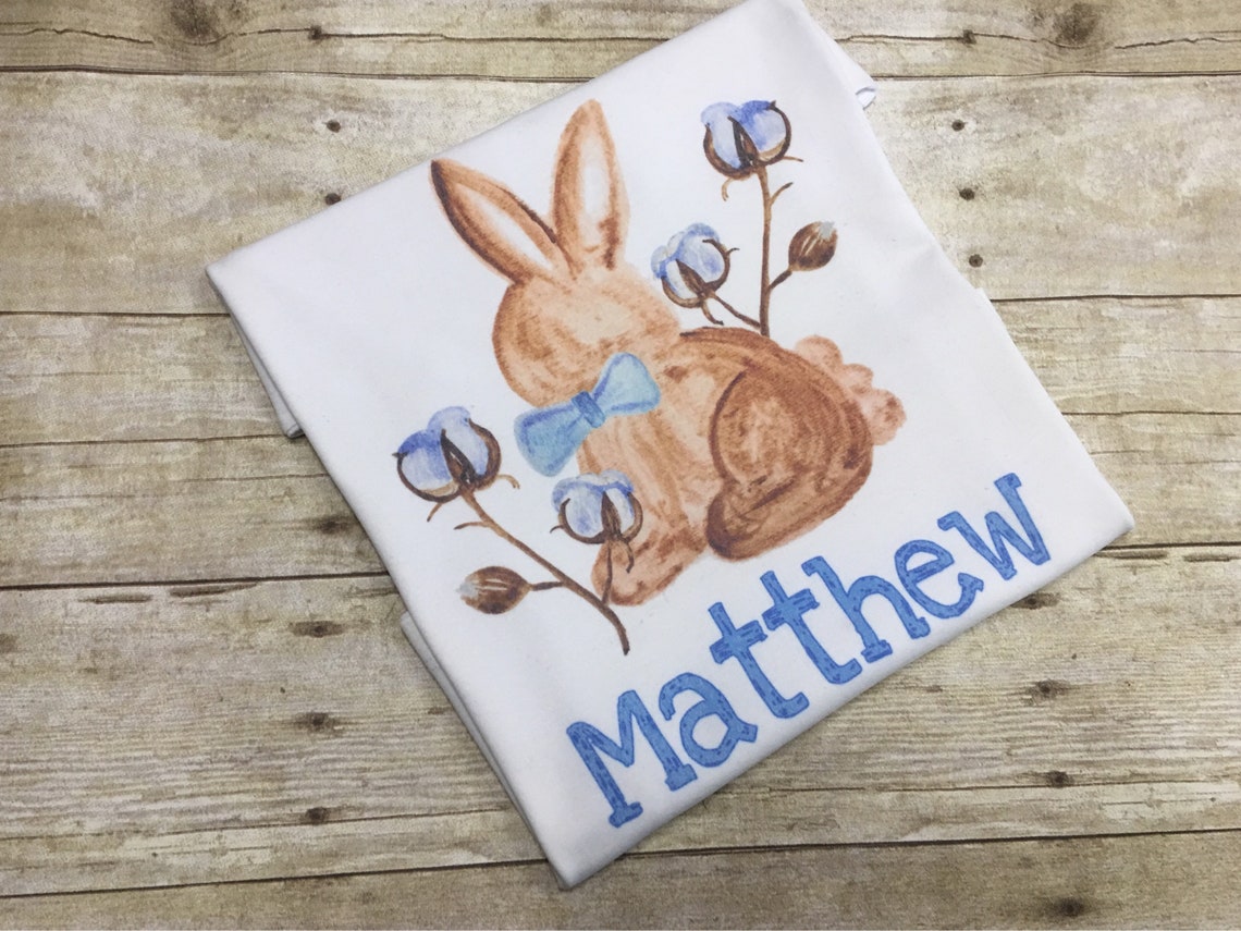 Baby First Easter Shirt/ Bunny Shirt/ Easter Shirt for Boys/ | Etsy