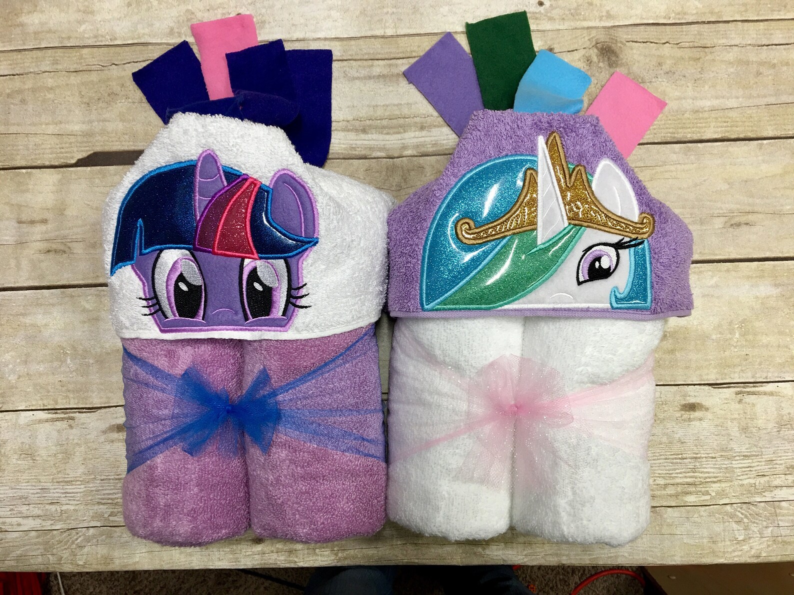 Twilight Pony Hooded Bath Towel/ Custom MLP Hooded Towel/ - Etsy