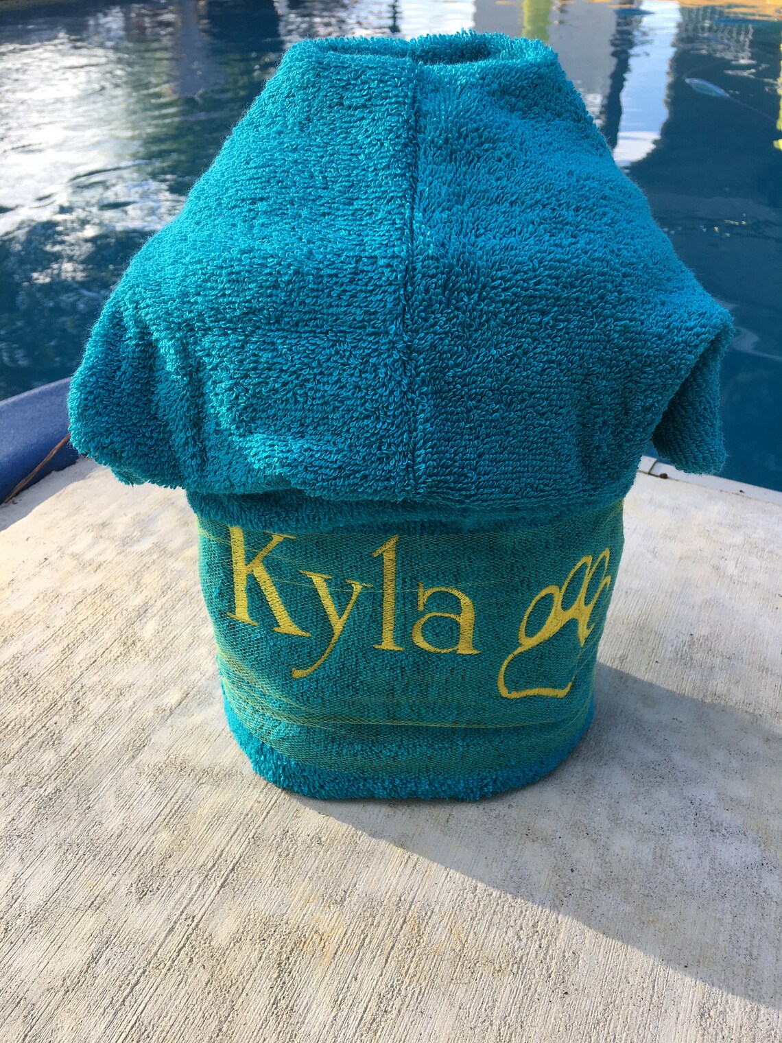 Gold Tiger Hooded Towel/ Yellow Tiger Hooded Towel/ Kids - Etsy