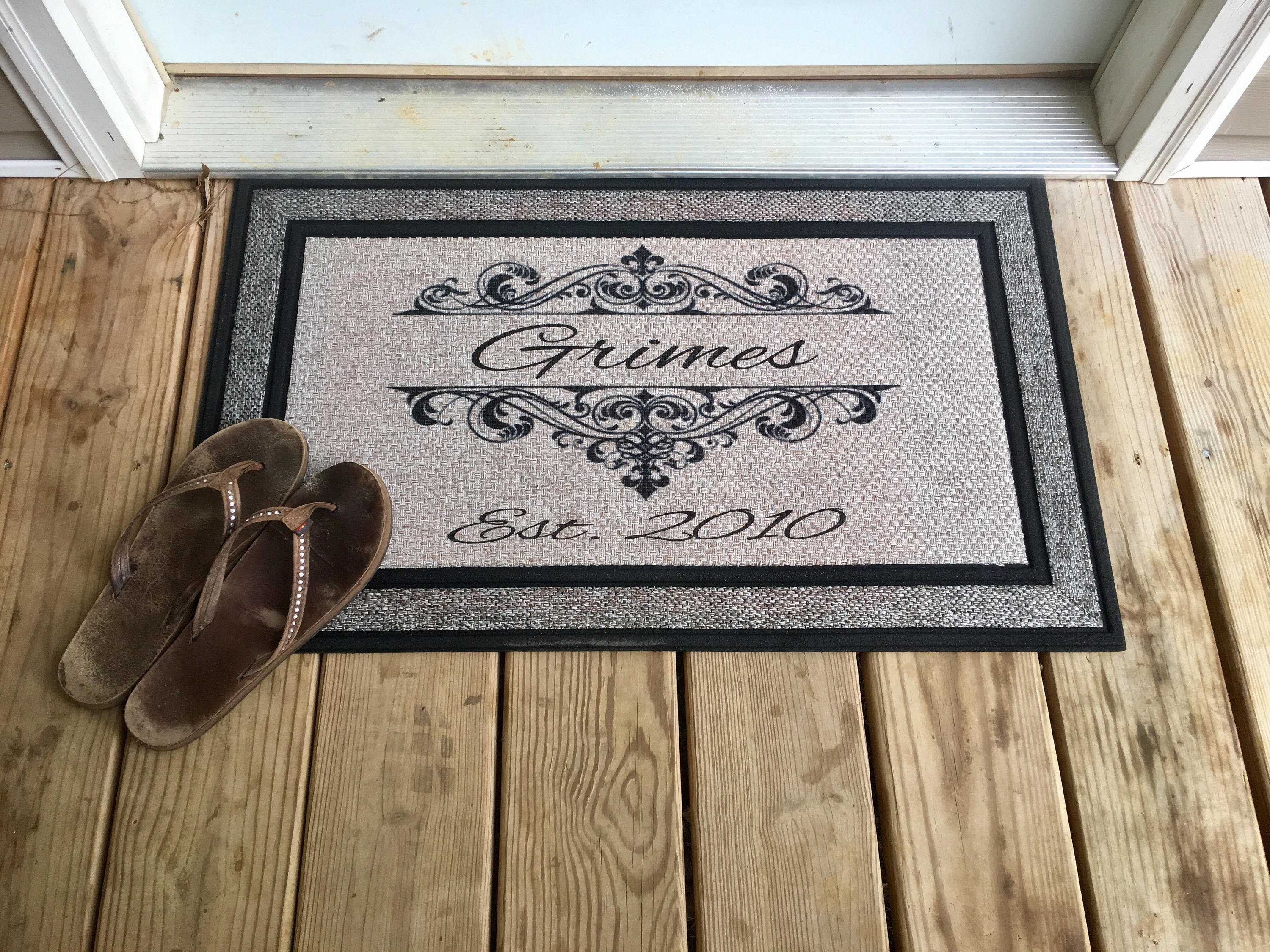 Personalized Door Mat, Welcome Mat Personalized, Door Mat Custom ...