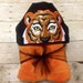 Gold Tiger Hooded Towel/ Yellow Tiger Hooded Towel/ Kids - Etsy