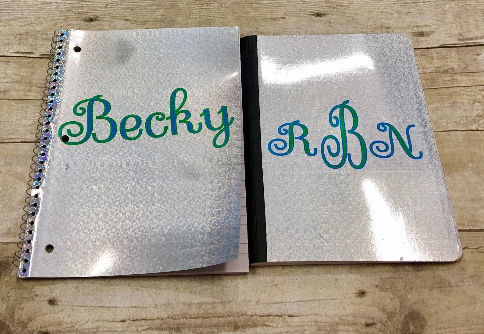 Personalized Notebook for Men/ Monogrammed Notebook for Him/ - Etsy