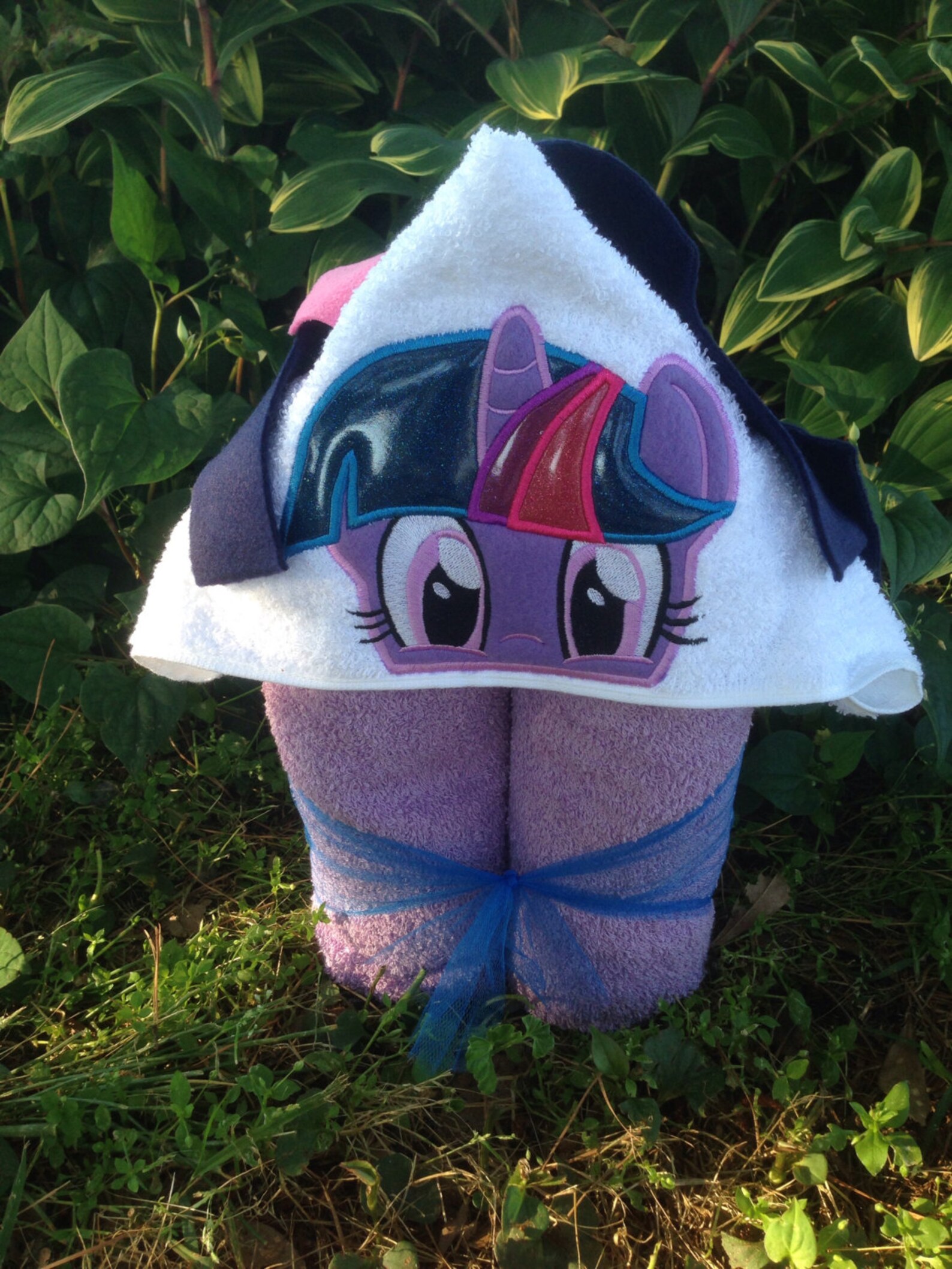 Twilight Pony Hooded Bath Towel/ Custom MLP Hooded Towel/ | Etsy