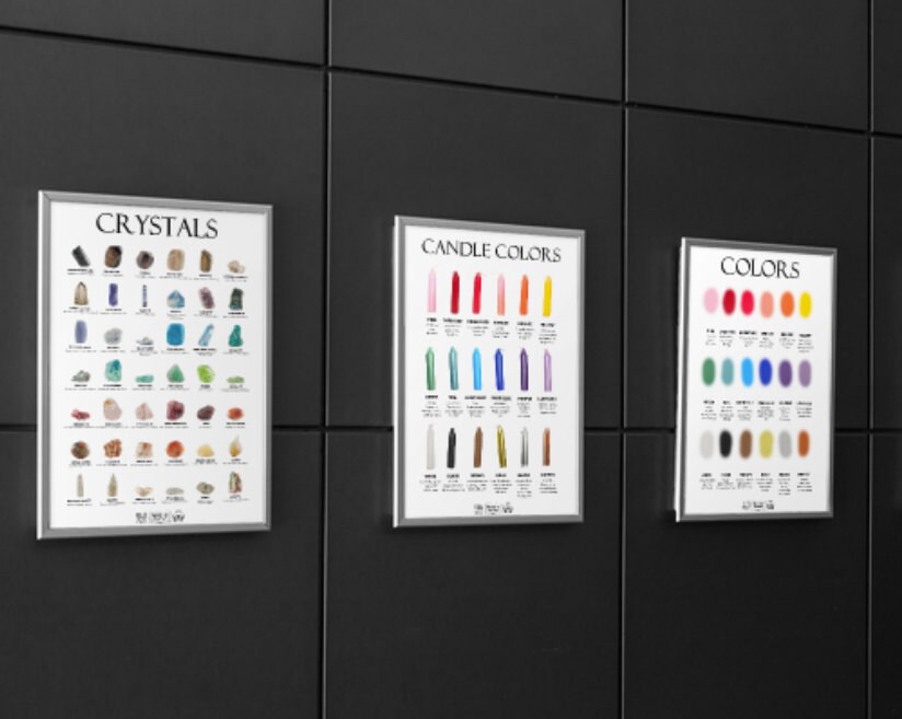 HD Color Magic Poster Digital Download - Informative Witchcraft Poster ...