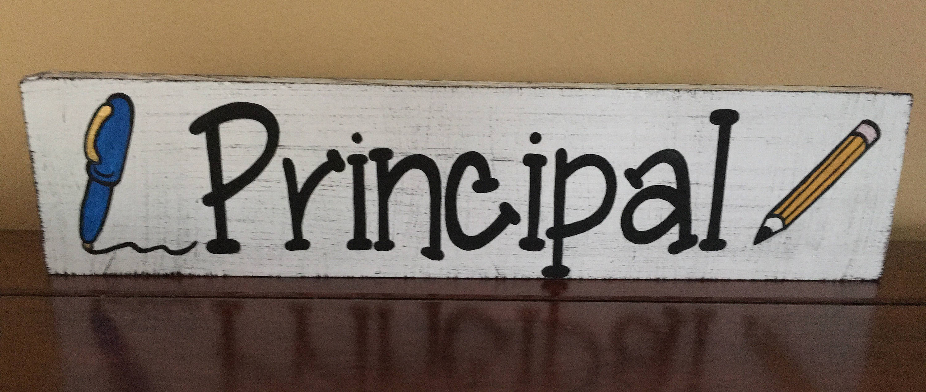 Personalized Teacher Gift SEPARATE BLOCKS Teacher Desk Name - Etsy