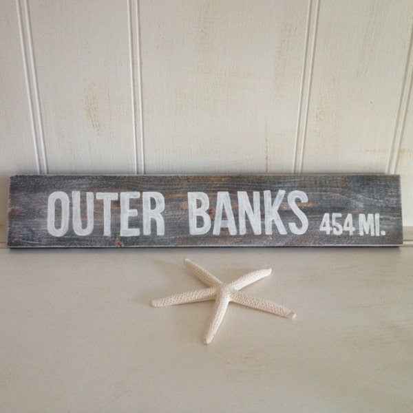 Weathered Beach Sign - Etsy