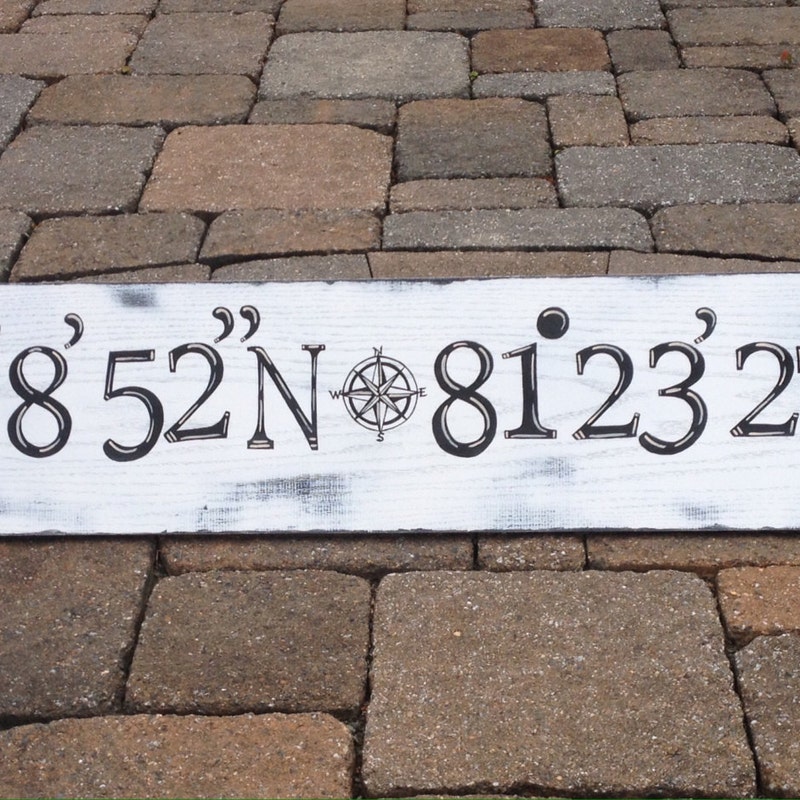 Nautical Coordinates - Etsy