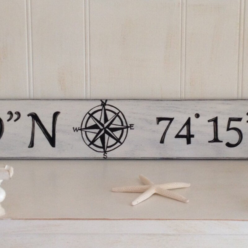 Nautical Coordinates - Etsy