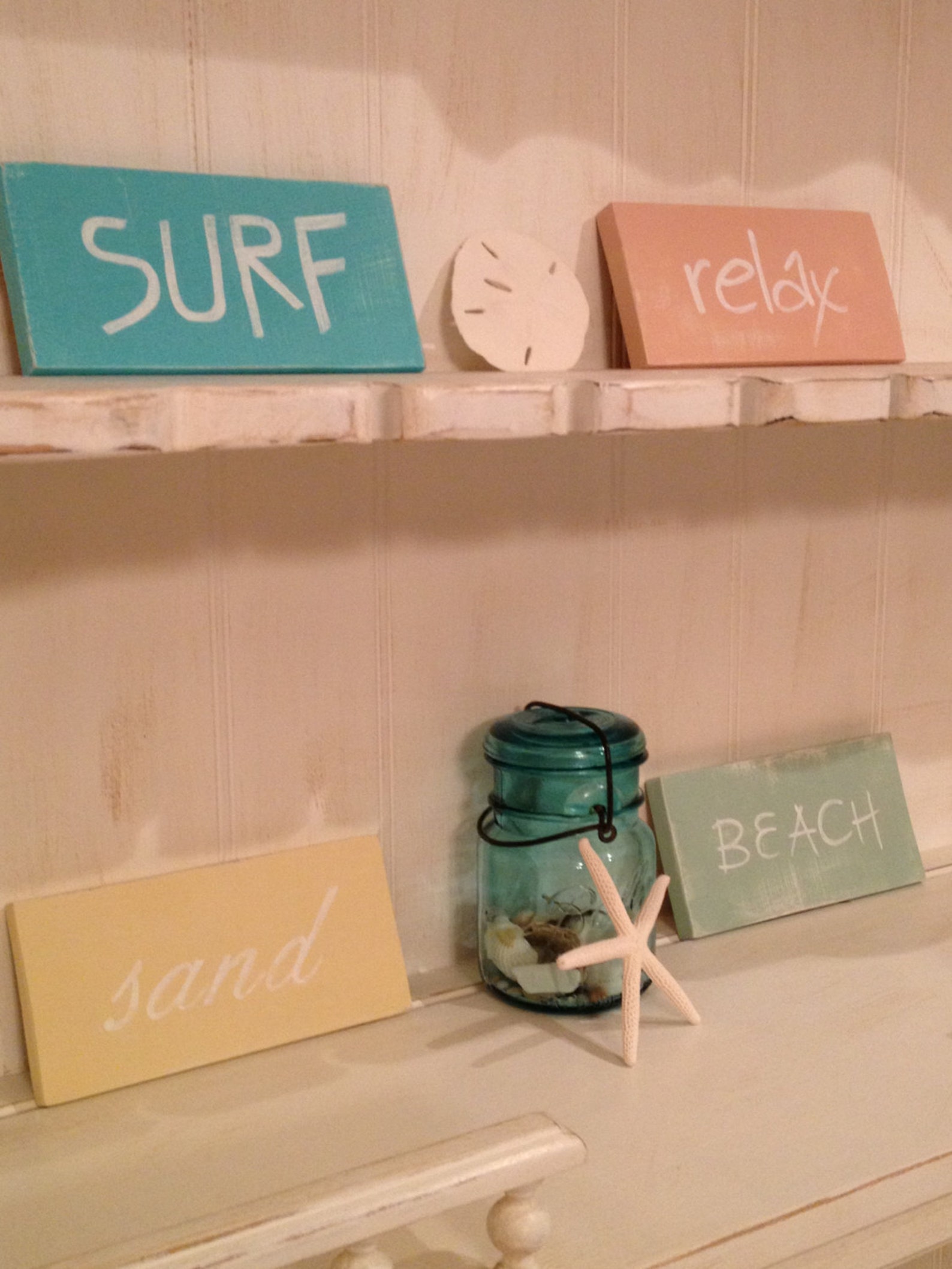 Beach Surf Sand Relax Signs Beach Signs on Pine Wood - Etsy