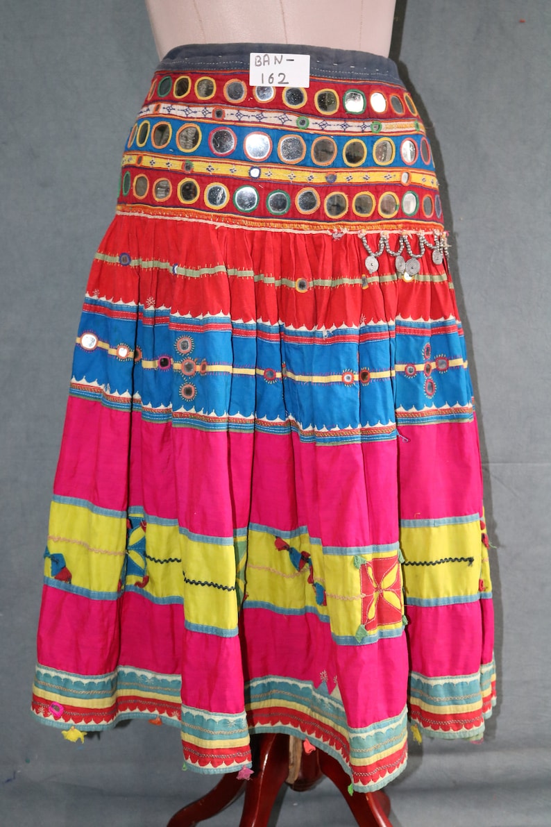 Antique Banjaran Skirt, Tribal Belly Dance, Jaipur Gypsy Skirt“boho ...