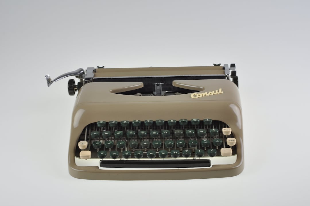 Consul Czechoslovakia Working Typewriter, Portable Typewriter, Vintage ...