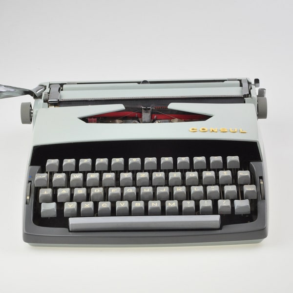 Blue Typewriter - Etsy