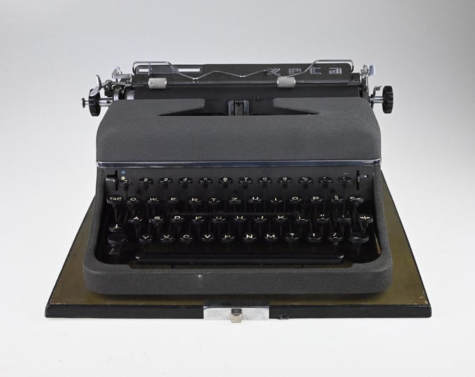 1960s Zeta Portable Typewriter, Working Typewriter, Zeta Typewriter ...