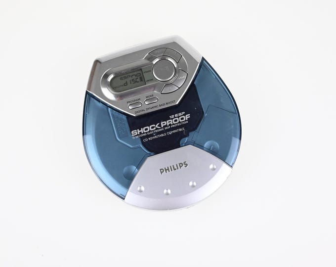 Vintage Philips AX2101 CD Player, Vintage Portable CD Player, CD Player ...