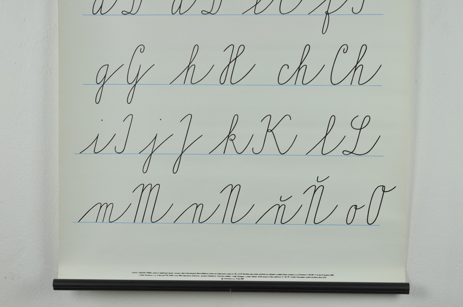 Handwriting School Chart, Pull Down Chart, School Pull Down Chart ...