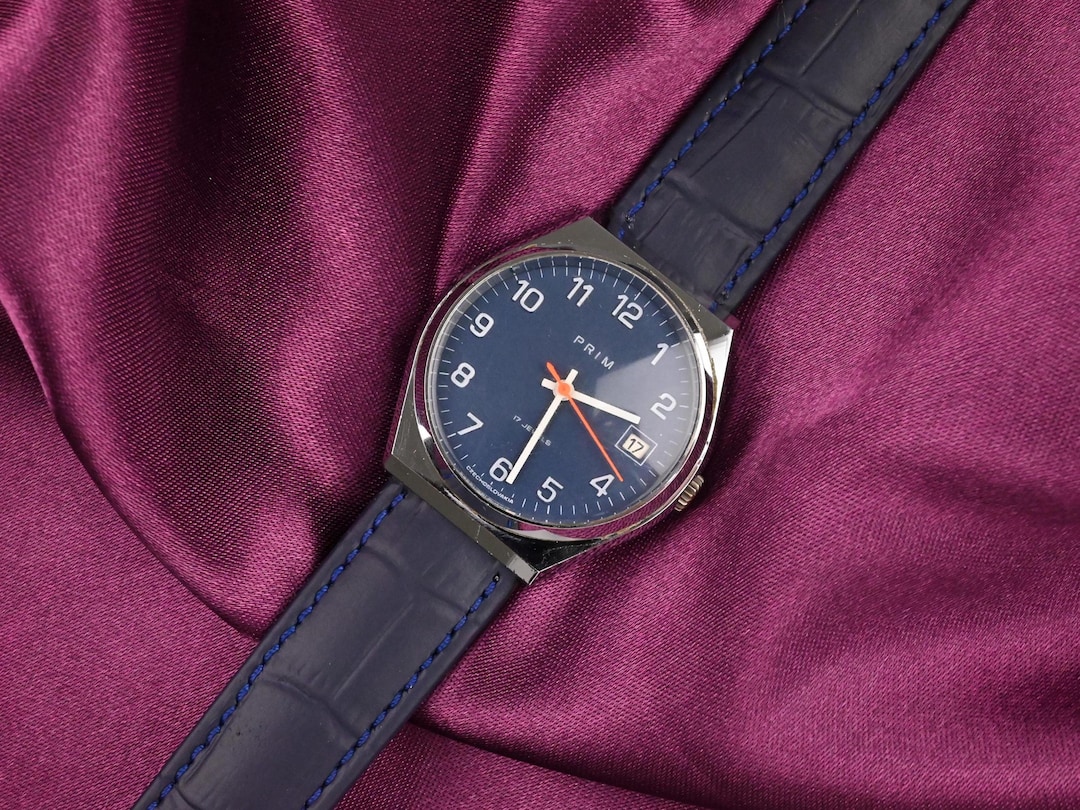 Vintage Men's Czech Prim Wristwatch, Prim Watch, Czech Vintage Watch ...